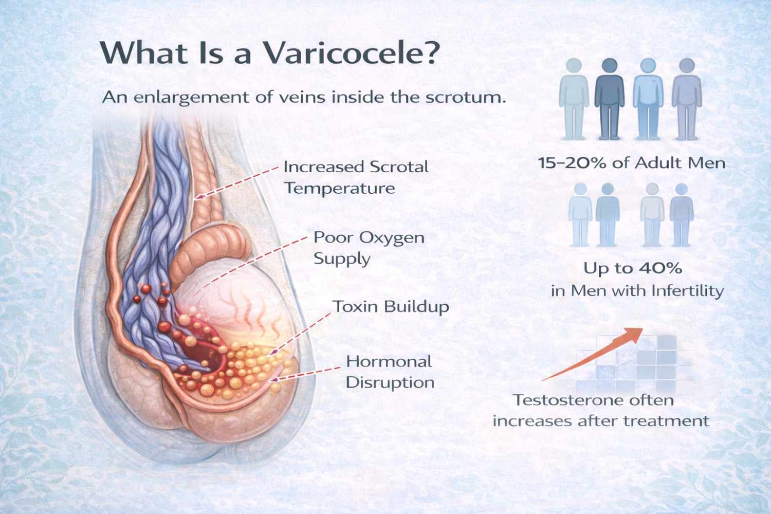 Varicocele Embolization and Testosterone Levels